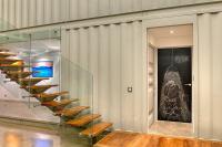 China Sun Glass Window Prefabricated Flat Pack Shipping Container Homes for sale