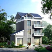 China Modular Prefab Tiny Homes / Small Pre Built Tiny House Light Steel Frame for sale