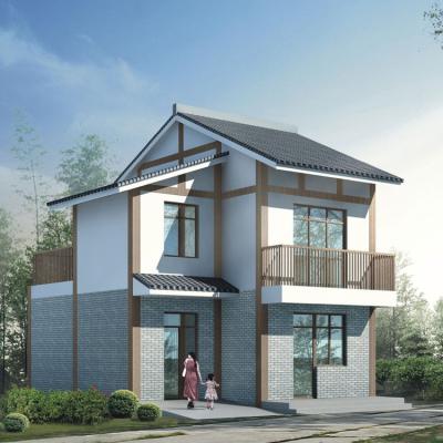 China Light Steel Structure Prefabricated House Steel Fiberglass Sandwich Panel Building For Hotel/ Apartment/ Residental for sale