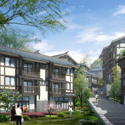 China Anti Corrosion Light Steel Villa Prefabricated for sale