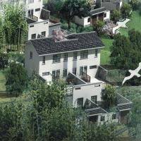China American Style Light Steel Prefab House / Light Steel Villa Residential Industrial for sale