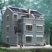 China Wind Resistant Light Steel House Villa With Q550 Light Gauge Steel Keel Modern Prefab House for sale