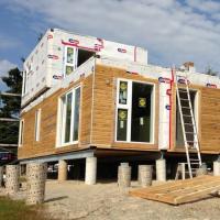 China 2 Layers Prefab Modular House Building Steel Structure  For Construction Site With CE for sale