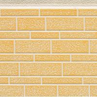 China PU 3d Wall Sandwich Panel For Prefabricated House Decorative Heat Insulation for sale