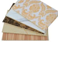 China Fire Proof Prefab House Parts / Exterior PVC Wall Panels 0.5mm Sound Water Proof for sale