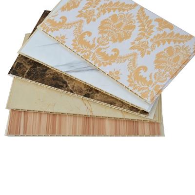China Fire Proof Prefab House Parts / Exterior PVC Wall Panels 0.5mm Sound Water Proof for sale