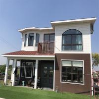 China 200m2 G550 1.0mm Thickness 2 Floors Light Gauge Steel House for sale