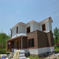 China 200m2 G550 1.0mm Thickness 2 Floors Light Gauge Steel House for sale