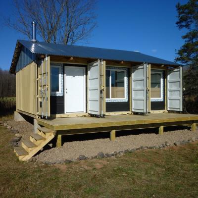 China Steel Structure Prefab 40ft Container Living Homes for sale
