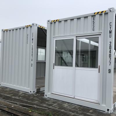 China Glass Window 4 Rooms 2 Layers Prefab Shipping Container Homes for sale