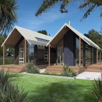 China Modular Villa Q235B 3 Rooms LGSF Light Gauge Steel House for sale
