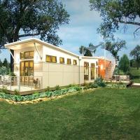 China 3 Pieces Combined Luxury Steel Structure Prefab Shipping Container Homes for sale