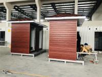 China Light Gauge Steel Framing Mobile Prefab Restrooms With Shower Room for sale