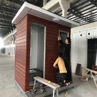 China Light Gauge Steel Framing Mobile Prefab Restrooms With Shower Room for sale