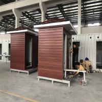 China Light Gauge Steel Framing Mobile Prefab Restrooms With Shower Room for sale