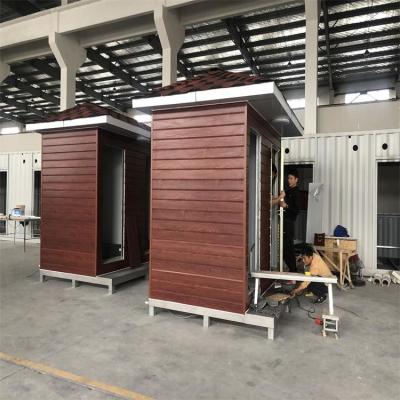 China Light Gauge Steel Framing Mobile Prefab Restrooms With Shower Room for sale
