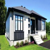 China Luxury Villa Galvanized Steel G550 AZ150 Prefab Modular Homes for sale