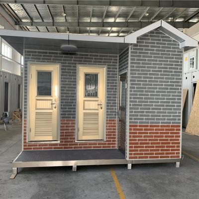 China Sliding Door Steel 89mm*0.8mm Prefabricated Modular Toilets for sale