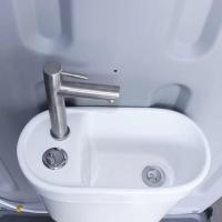 China 115*115*230cm Plastic Mobile Toilet for sale