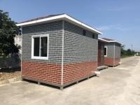China 2 Rooms Double Layer Windows 10m2 Prefabricated Modular Toilets for sale