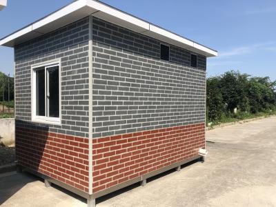 China 2 Rooms Double Layer Windows 10m2 Prefabricated Modular Toilets for sale