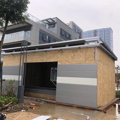 China Garage Parking Lot 10m2 Prefabricated Light Steel Framing House for sale