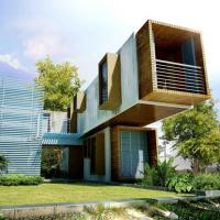 China Two Floor Prefabricated Mobile Homes Eco Friendly for sale