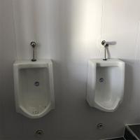 China 24m2 6 Rooms Prefabricated Modular Toilets With Wash Basin / Mop Pool for sale