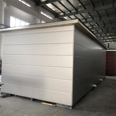 China Outdoor Square Tube 1.2mm Prefabricated Modular Toilets for sale