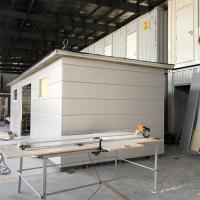 China Outdoor Square Tube 1.2mm Prefabricated Modular Toilets for sale