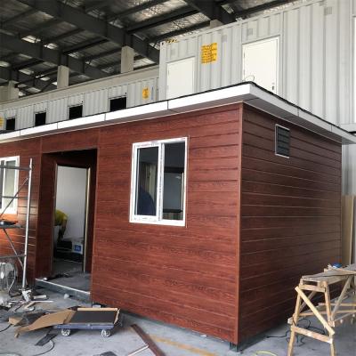 China 24m2 6 Rooms Prefabricated Modular Toilets With Wash Basin / Mop Pool for sale