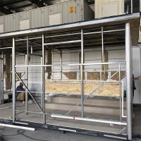 China Outdoor Square Tube 1.2mm Prefabricated Modular Toilets for sale
