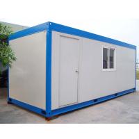 China 50mm Rockwool Sandwich Panel 20ft Flat Pack Shipping Container for sale