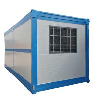 China PVC Window Mobile 40FT Prefab Shipping Container Houses for sale