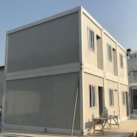 China Folding Expandable Flat 37sqm Prefabricated Container House for sale