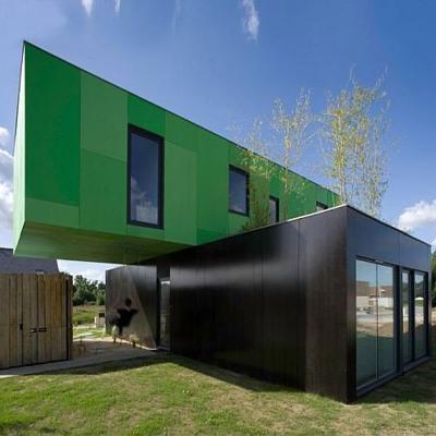China PVC Window Mobile 40FT Prefab Shipping Container Houses for sale