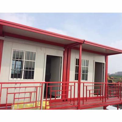 China Folding Expandable Flat 37sqm Prefabricated Container House for sale