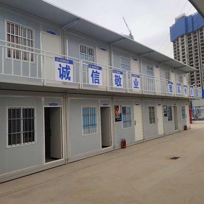 China 50mm Rockwool Sandwich Panel 20ft Flat Pack Shipping Container for sale