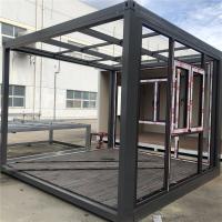 China Modern Modular 38m2 3mm Steel Column Luxury Prefabricated Homes for sale