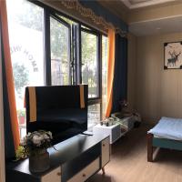 China Contemporary 2 Rooms 38m2 Top Open Window Luxury Prefab Tiny Homes for sale