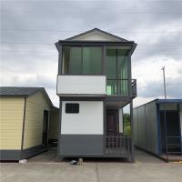 China 1.2mm Galvanized Steel Tube Container Prefabricated Washrooms for sale