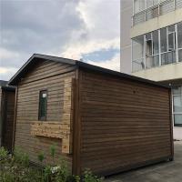 China Wooden Container 20m2 3mm Column Prefab Metal House for sale