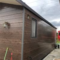 China RAL Color 75mm Silicon Phenol Board Wood Prefab Modular Homes for sale
