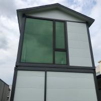China 50m2  3mm Column 40ft Two Bedroom Light Steel Prefab House for sale