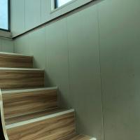China 75mm EPS Wall panel 40m2 2 Bedrooms  Light Steel Prefab House for sale