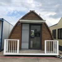 China Contemporary 2 Rooms 38m2 Top Open Window Luxury Prefab Tiny Homes for sale