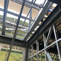 China Q235B Fiberglass Steel Frame Prefab Metal Building Homes for sale