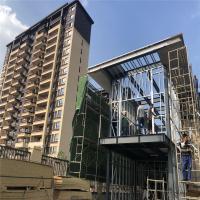 China Modern 200m2 6 Rooms 2mm OSB Board Light Steel Prefab House for sale