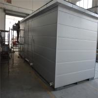 China Plastic Ceiling 40M2 Mobile Portable Public Toilet for sale