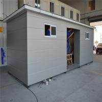 China 35sqm Shutter Door Garbage Sorting Room Modern Prefab Tiny Homes for sale